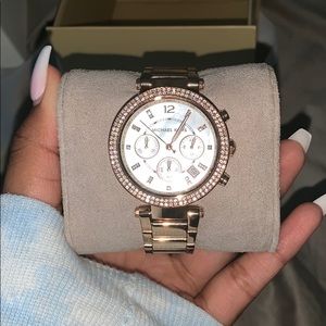 Michael Kors Accessories | Tortoise Brown Madison Watch Mk5557 | Poshmark